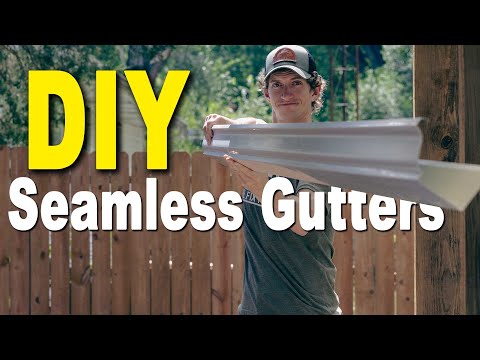 Are DIY Seamless Gutters Possible? WATCH THIS!