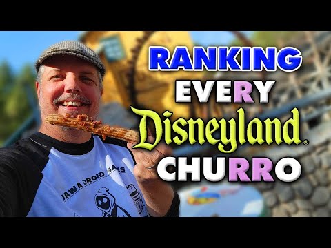Ranking every Disneyland churro (and California Adventure)