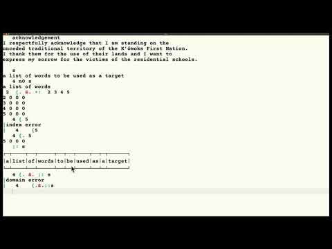 Select first N words of a sentence using J - Fourth Solution
