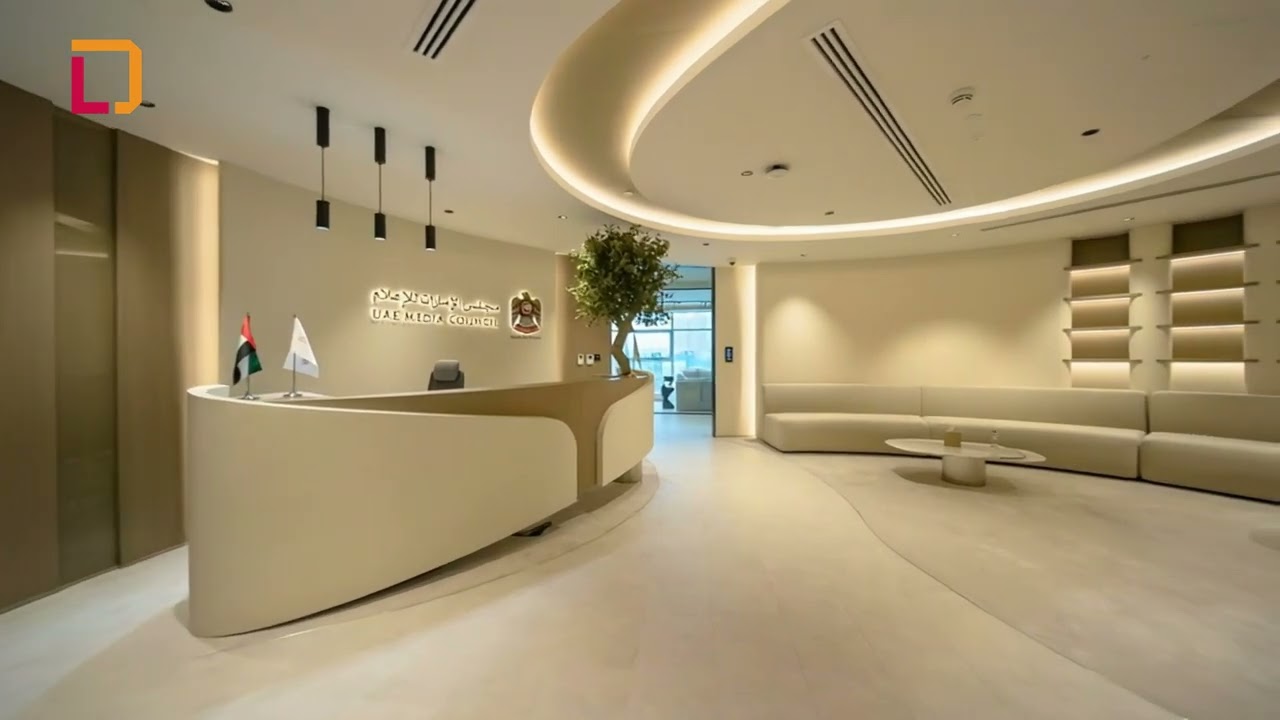 Luxury Reception Lobby Fit-Out Timelapse | Complete Interior Transformation | Lloyd Design Fitout
