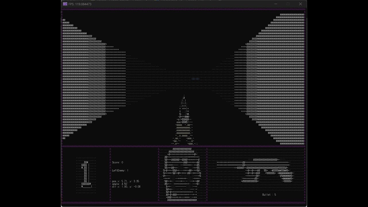c++ Console FPS Project