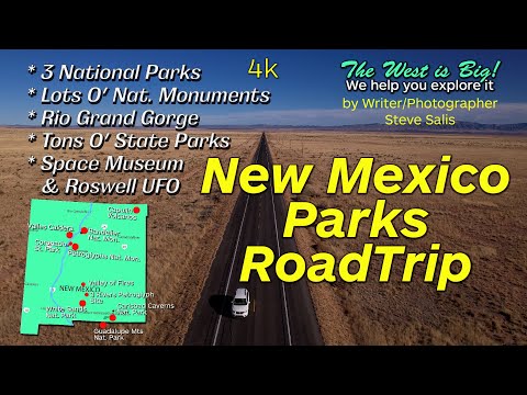 10 Best New Mexico Road Trip stops-. White Sands, Carlsbad Caverns & more