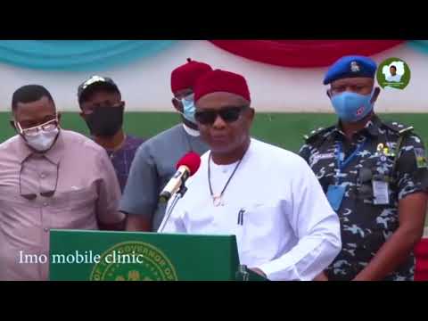 Hope Uzodimma on Restoring Good Healthcare System in Imo State. (26/09/2020)