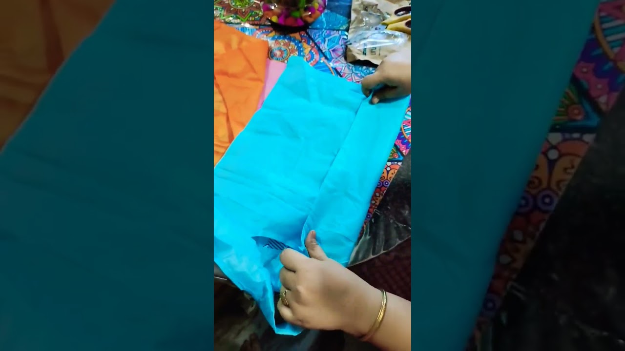 foldable eco friendly shopping grocery bag 🥰#shorts #shortsfeed #subscribe #youtubeshorts