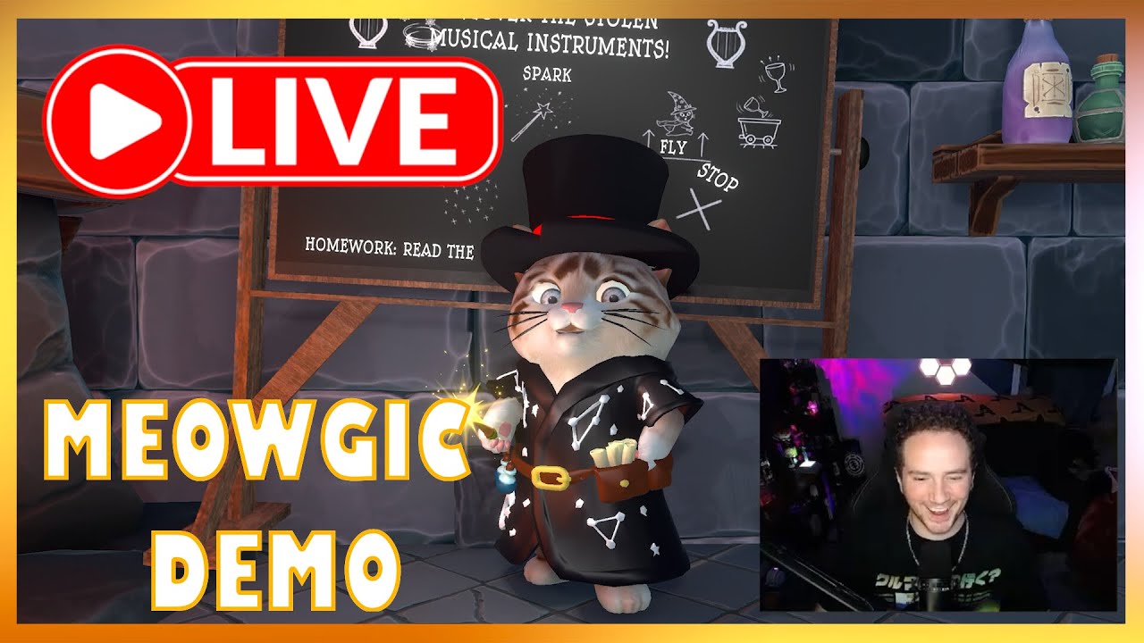 MEOWGIC DEMO - LIVE!