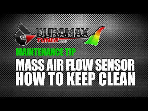 MASS AIR FLOW SENSOR - HOW TO KEEP CLEAN by Duramaxtuner