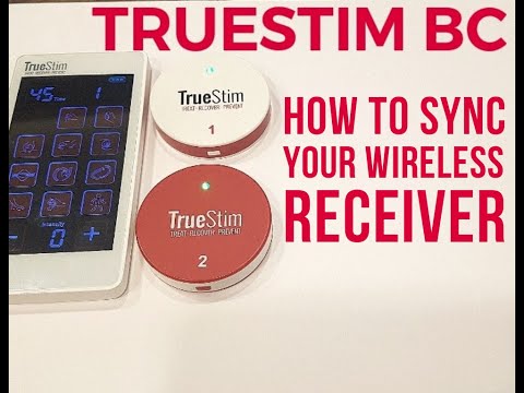 TrueStim BC - How to Sync Your Wireless Receiver