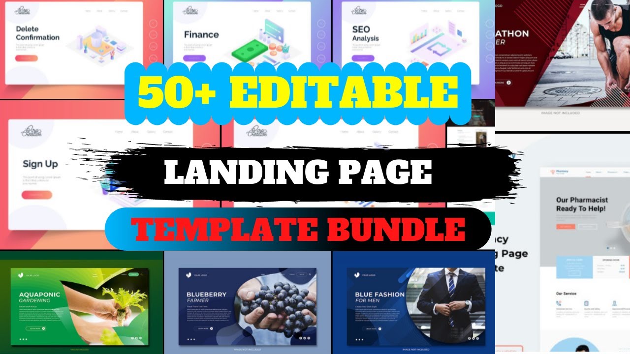 100+ Best Premium Professional Landing Page Templates 2021