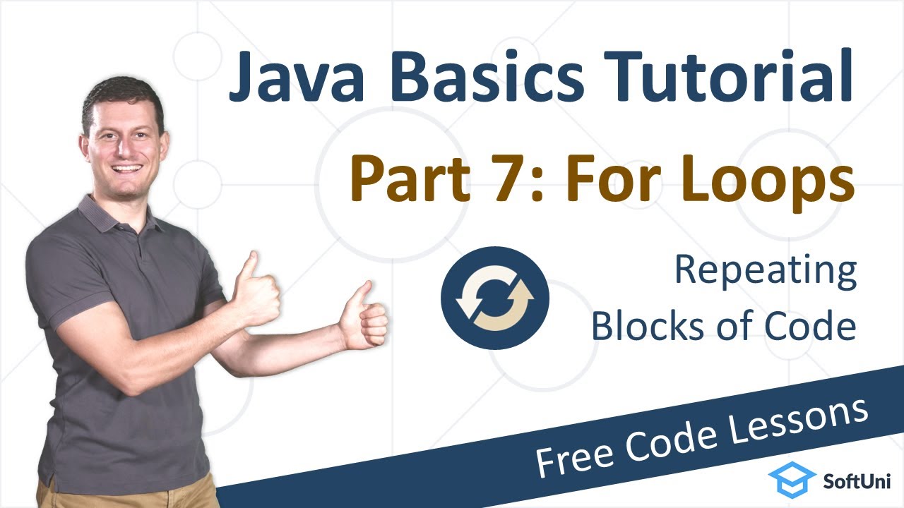 [7/9] Java Basics Tutorial – For Loops