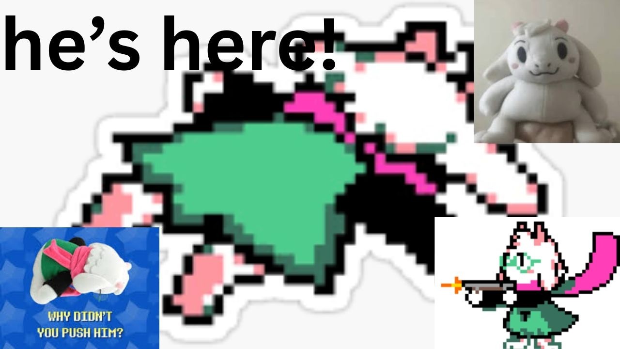 my ralsei plushie arrived!