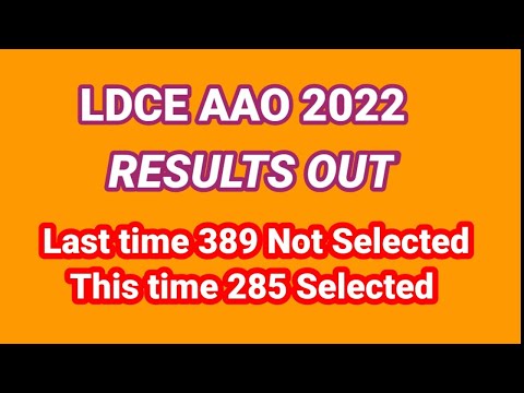 LDCE AAO 2022 Results OUT