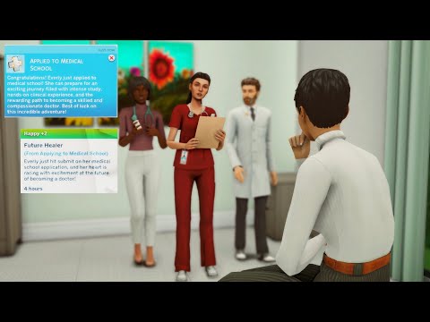 Sims 4 - Med school | mod review