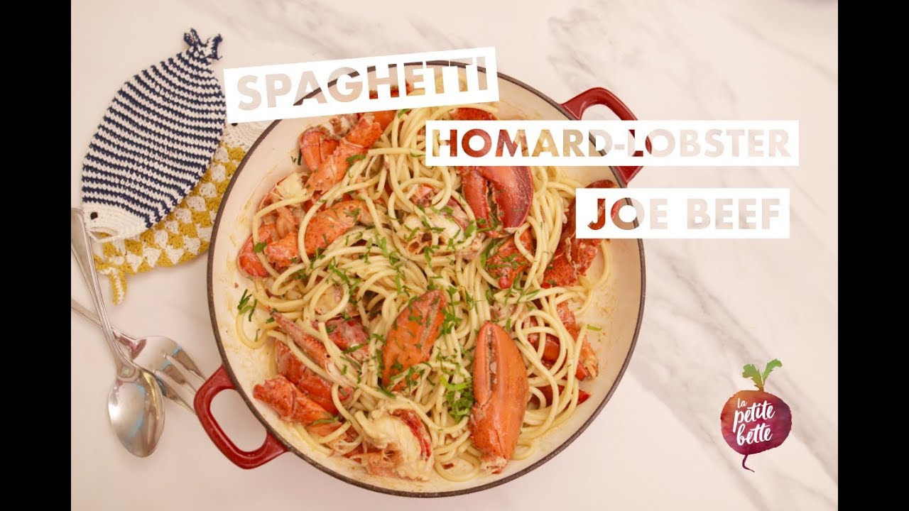 J'AI CUISINÉ 🦂LE SPAGHETTI AU HOMARD-LOBSTER DU JOE BEEF  🦂Tuto