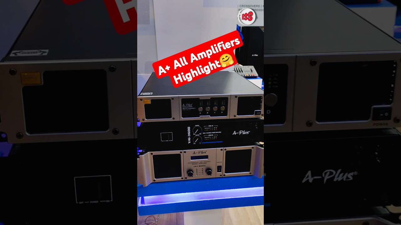 A+ Amplifiers Hilight In Exhibition ❤️🇮🇳🎧 #aplus #amplifier #sound #shortfeed #shorts