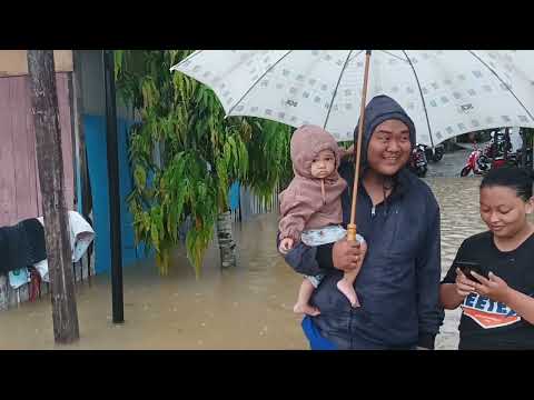 Banjir di Jl.Penegak Damai Balikpapan 3