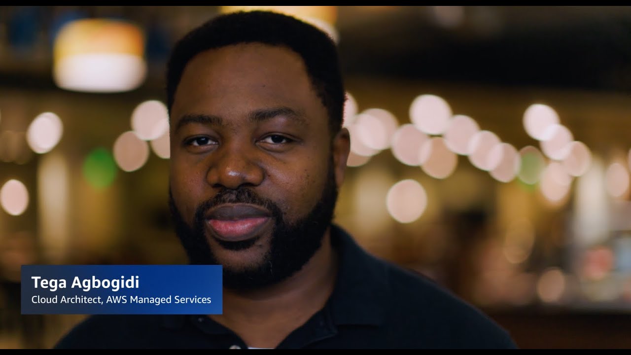 Working at AWS in the Managed Services Team - Meet Tega, Cloud Architect