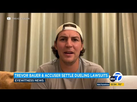 Former Dodgers pitcher Trevor Bauer settles sexual-assault lawsuit, lawyers say