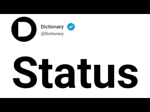 Status Meaning In English