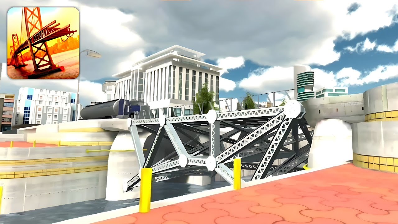 Bridge Construction Simulator - Gameplay Trailer (Android)