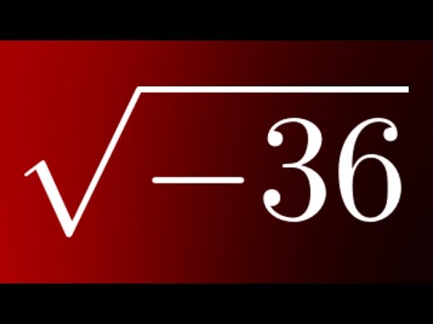 Simplify sqrt(-36)