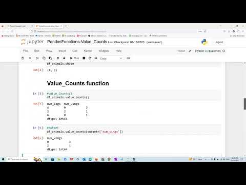 Pandas Value counts function | With its Parameters | Subset, Sort, Ascending, Normalize, Drop NA.
