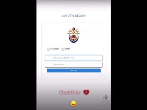 Univen Results Drama, it's Tough #Univen