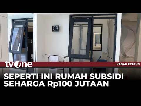 Room Tour Contoh Rumah Subsidi 14 Meter Persegi | Kabar Petang tvOne