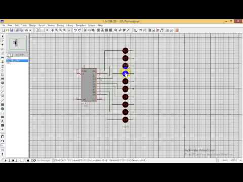Simulation on IC 4017 Johnson decade counter