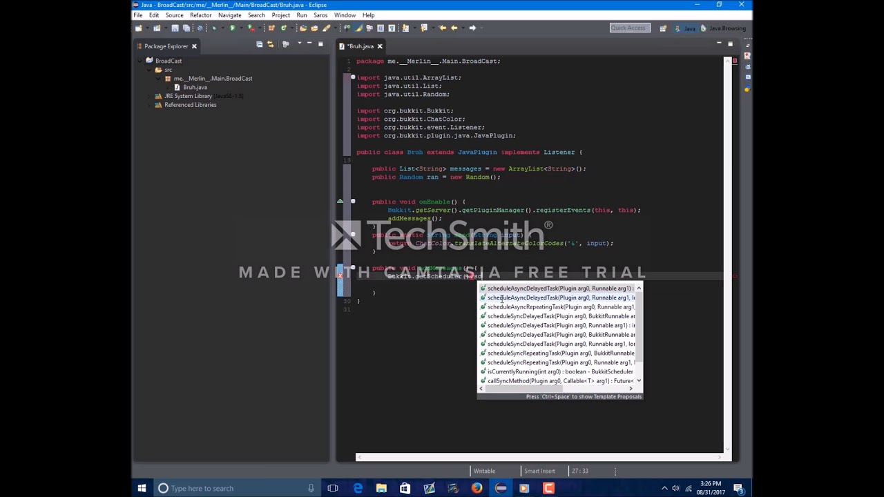 [SpeedCode] Simple BroadCast