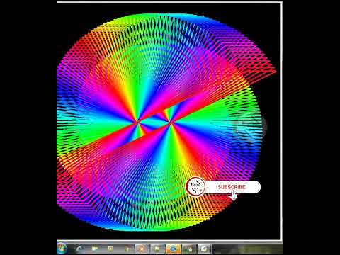 Amazing Circle Using Import Colorsys Module in Python Turtle #shorts #pythonprogramming #python #sm