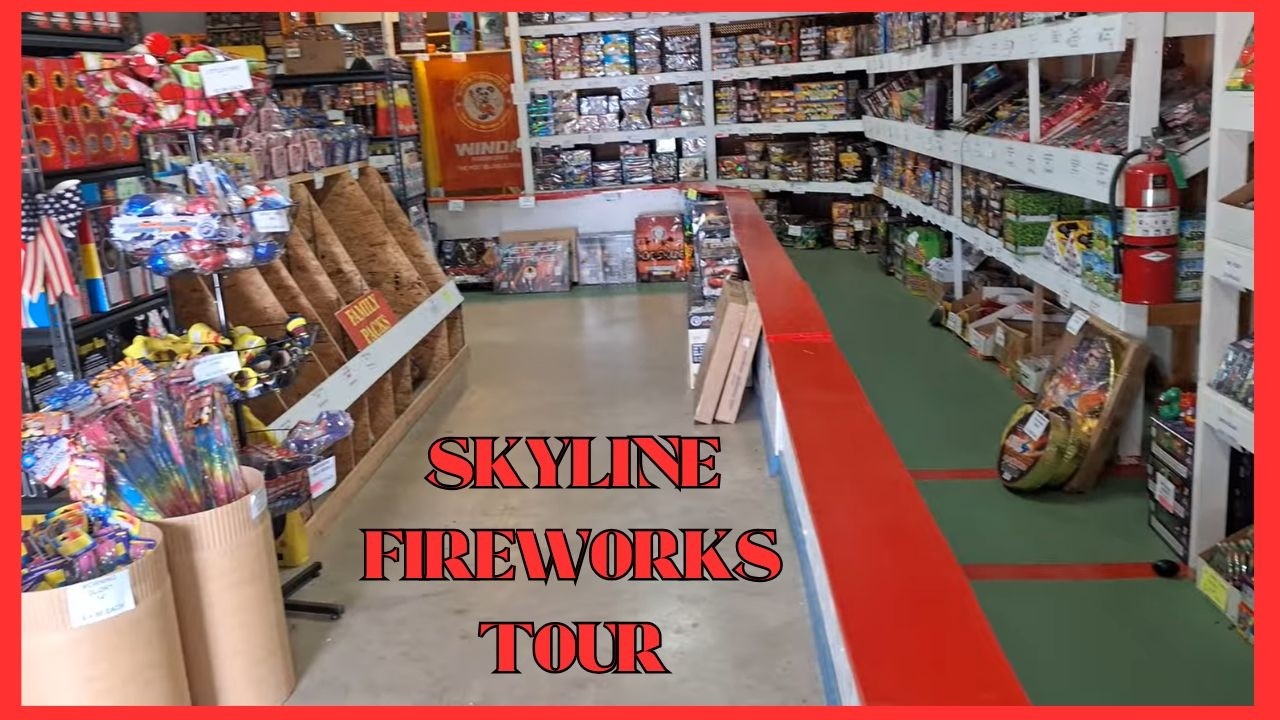 Skyline Fireworks Shop and Tour Including Bonus Stormchaser Photography