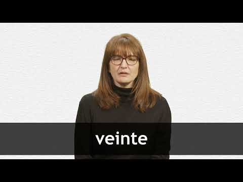 How to pronounce VEINTE in European Spanish