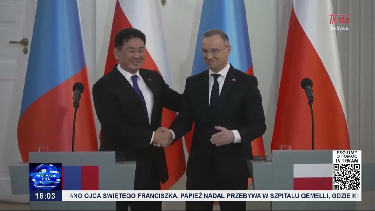 Prezydent A. Duda wyraził nadzieję na intensyfikację relacji między ...