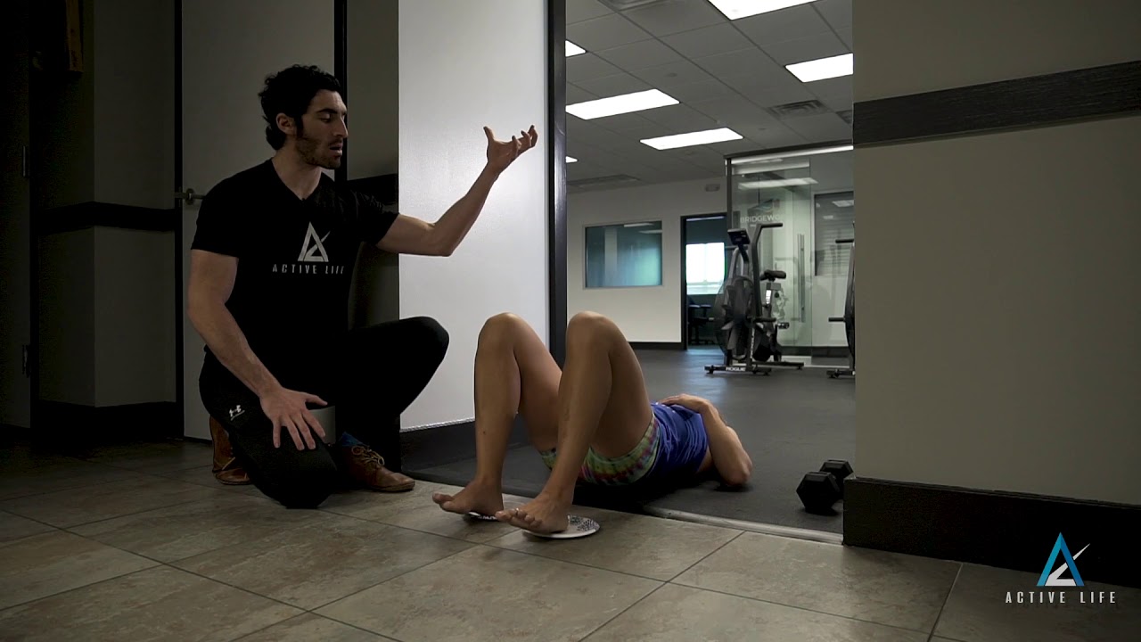 Eccentric Hamstring Slide Outs