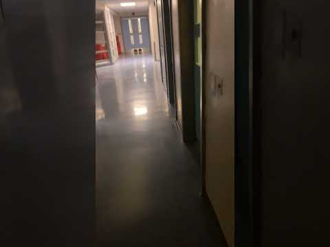 Inside a real mental hospital ward at night