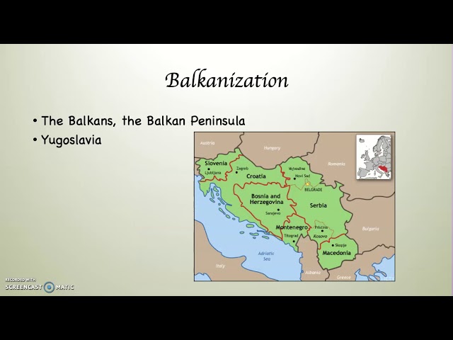 Balkanized Examples