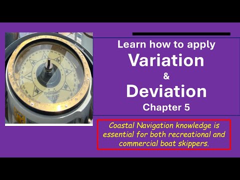 5. Learn how to apply Variation & Deviation #boatingforbeginners #coxswain #navigationtips