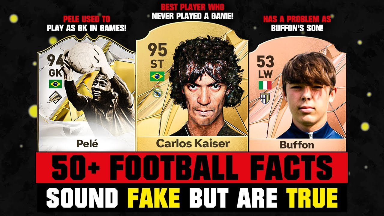 FOOTBALL FACTS That Sound FAKE But Are Actually TRUE! 😵😲