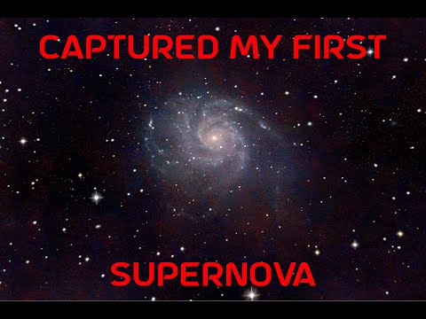 Supernova SN 2023ixf discovered in the Pinwheel Galaxy (Messier 101)