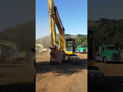 Demobilization of heavy equipment