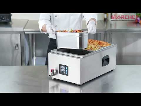 Marchef bain marie series are suitable for cafeterias, hotel kitchens, and other occasions.