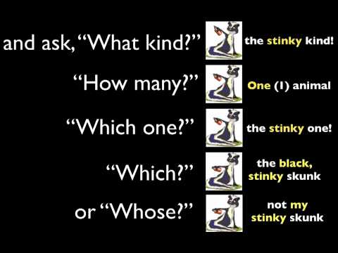 The Adjective Song