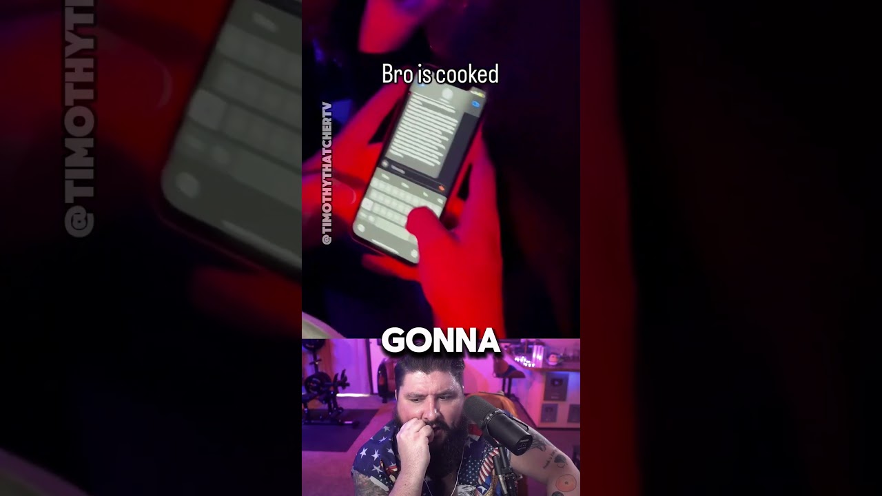 Bro Is Cooked via @timothythatcherTV