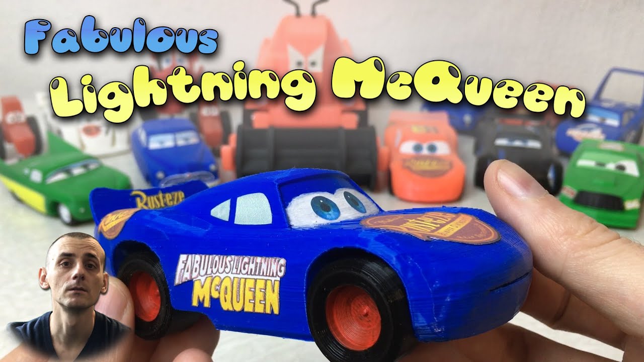 Cars Fabulous Lightning McQueen - 3d print