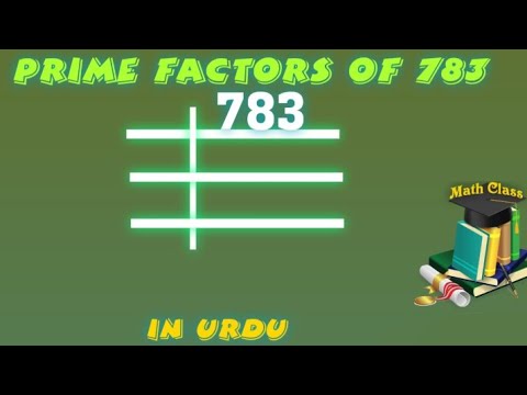 Prime Factors of 783 - Prime Factorization