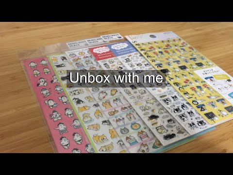 Unbox with me #2 – Michi Plans