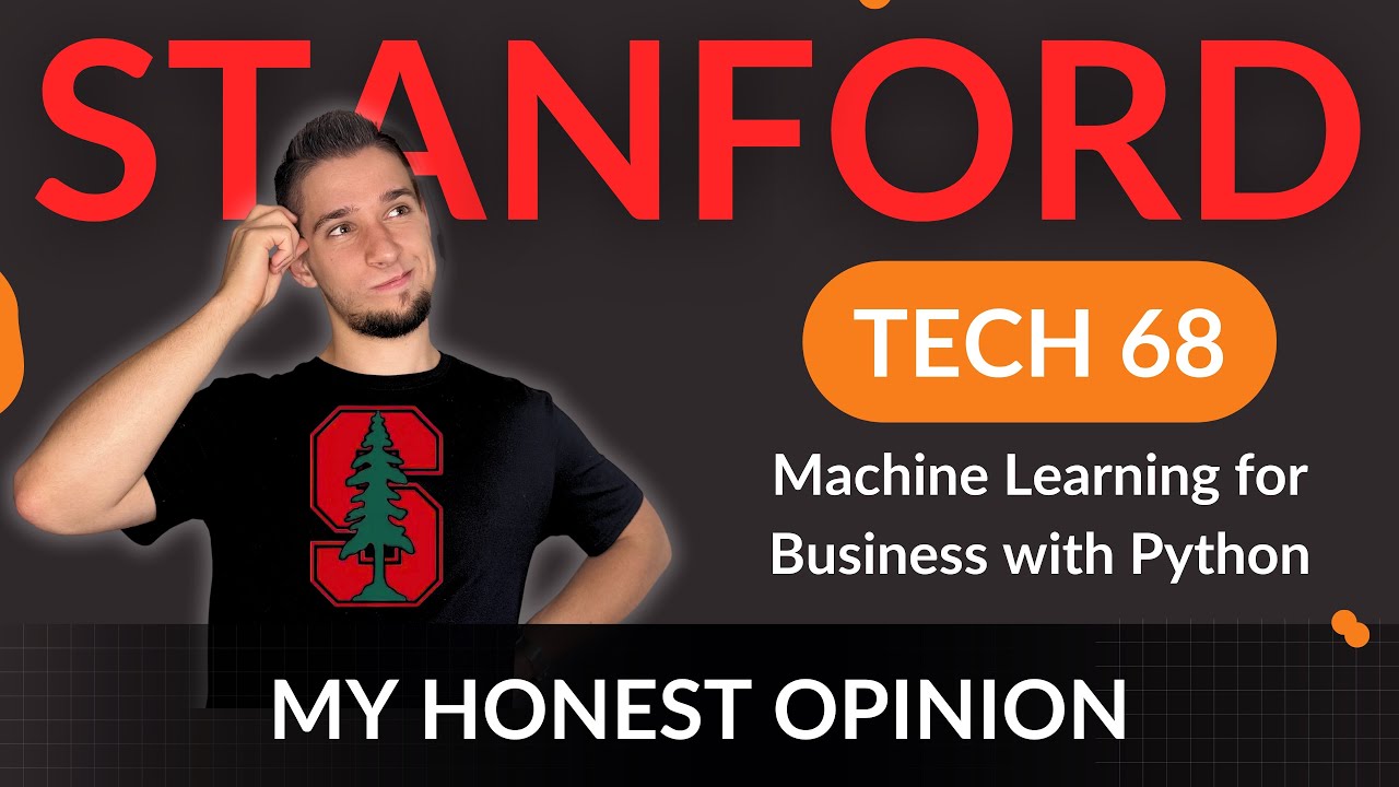 Machine Learning for Business With Python (TECH 68) My Top AI Course!