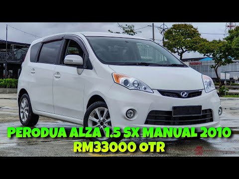 PERODUA ALZA 1.5 SX MANUAL 2010