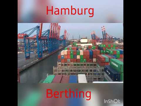 Berthing of a 400 mtr container vessel.