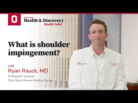 What is shoulder impingement? | Ohio State Medical Center